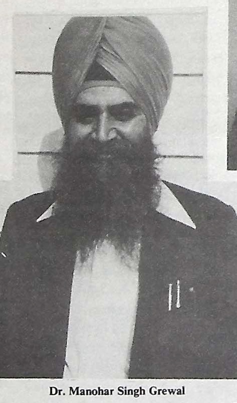 DR. MANOHAR SINGH – SIKH HERITAGE EDUCATION