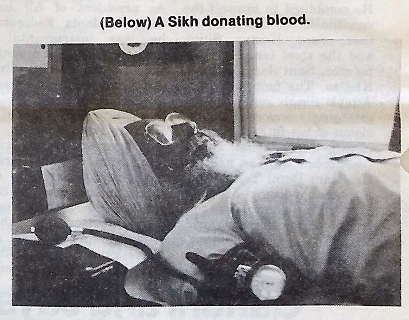 World Sikh Organization LOS ANGELES BLOOD DONATION DR – SIKH HERITAGE ...