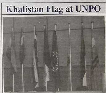 Khalistan Flag at UNPO – SIKH HERITAGE EDUCATION