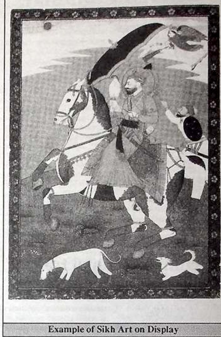 Community News and Views First Sikh Art Exhibition in U.S. At Asian Art ...